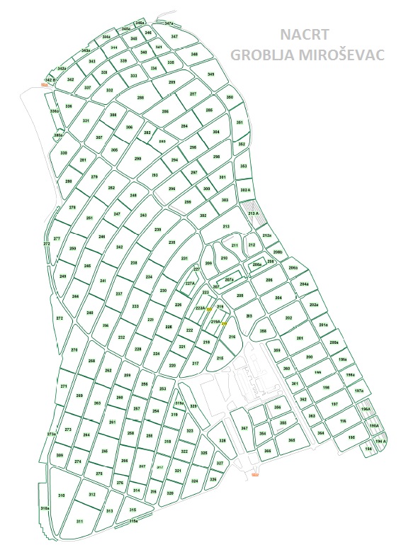 Gradska groblja Zagreb - Miroševac